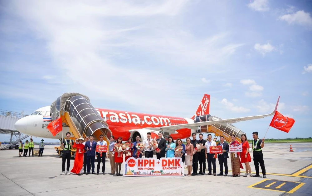 AirAsia lanza ruta directa entre ciudad vietnamita de Hai Phong y ...