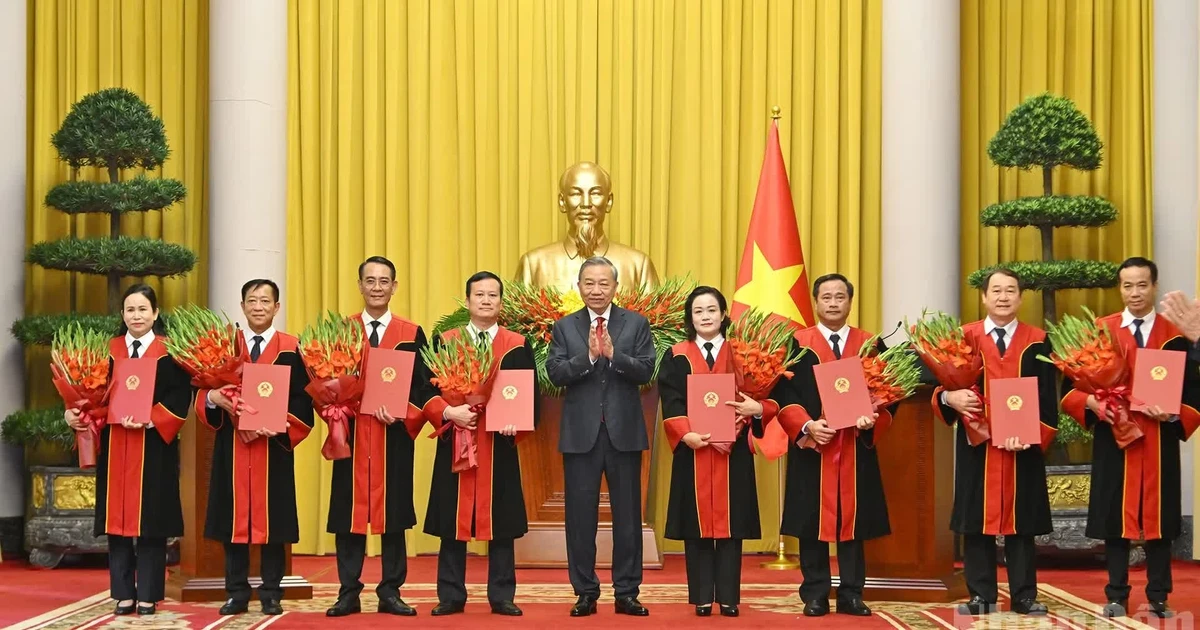 [Foto] Máximo dirigente de Vietnam entrega decisión de nombramiento a ...