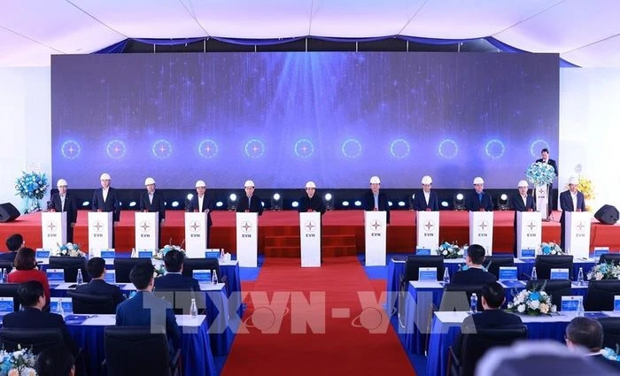 Inauguran construcción de línea de transmisión eléctrica 500 kV Lao Cai ...