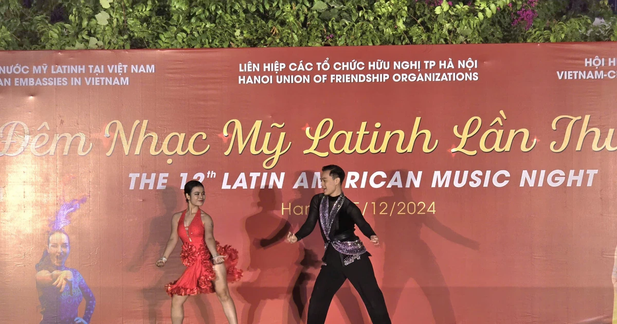 Noche de música latina propicia amistad entre Vietnam y países ...