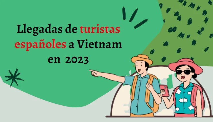 Infografía: Llegadas de turistas españoles a Vietnam en 2023 | Nhan Dan Online