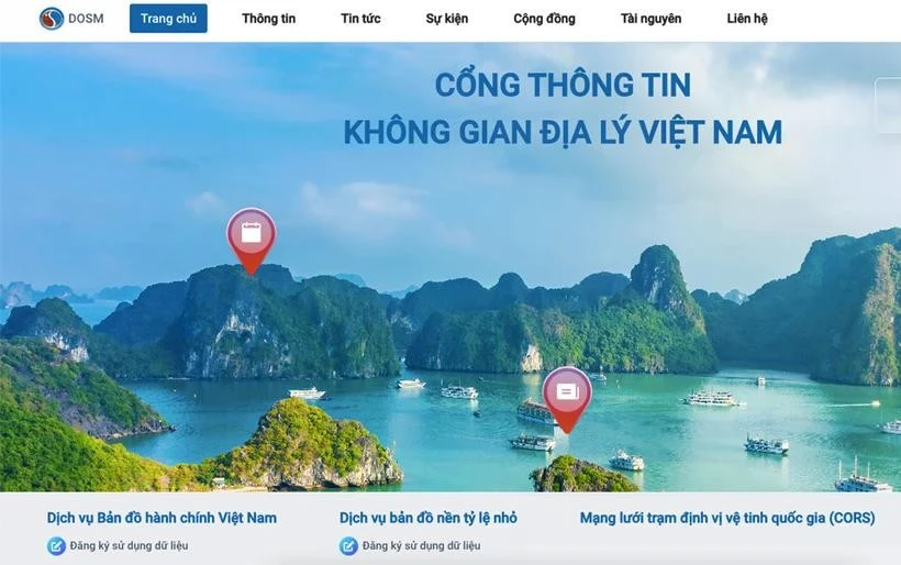 Mapa digital de Vietnam actualiza 34 unidades administrativas a nivel ...